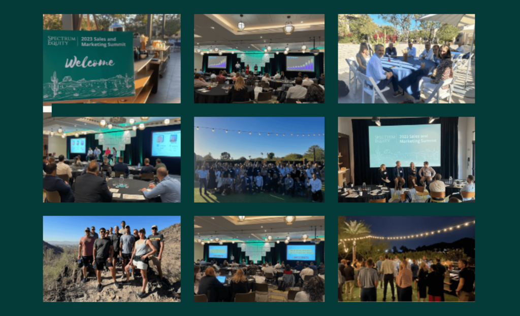 GTM Leaders Gather for Spectrum’s Sales & Marketing Summit